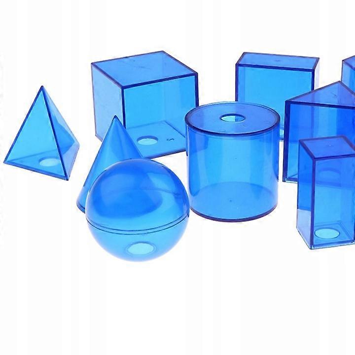 12pcs Geometric Shapes Toys Math Aids Math Visual Aids | Fruugo UK