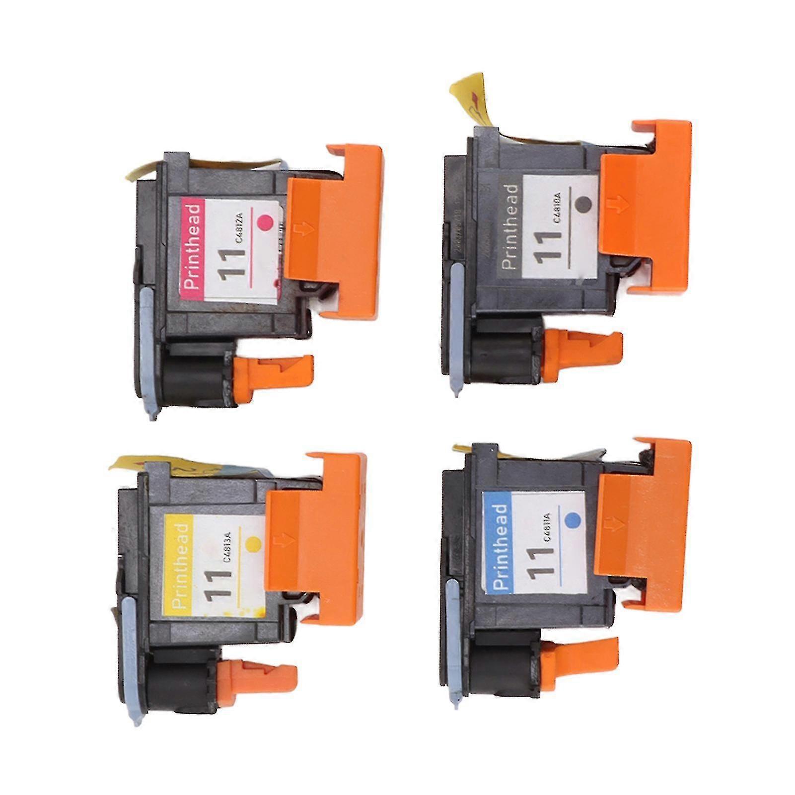 4 Pcs Printhead Printer Head Magenta Black Cyan Yellow Print Head ...