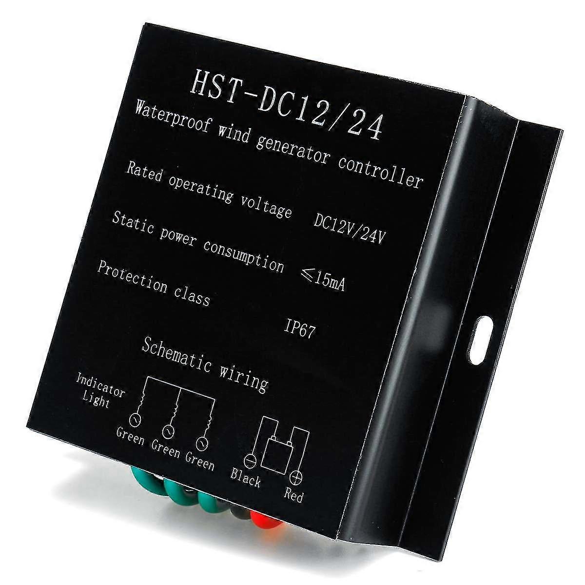 12V/24V 9000W Wind Turbines Generator Controller Waterproof Battery ...