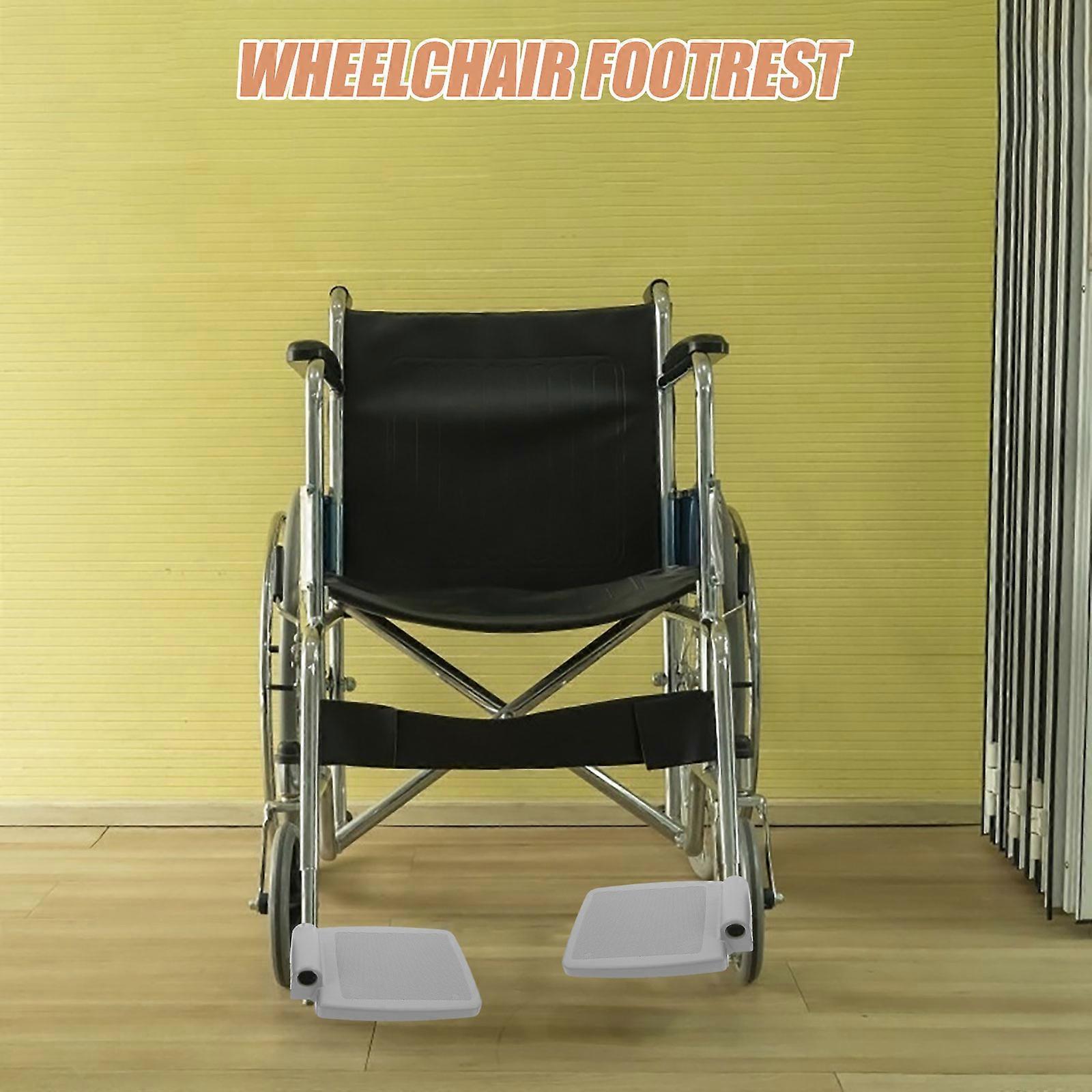 2pcs Wheelchair Leg Rest Wheelchair Footrest Pad Elevating Wheelchair ...