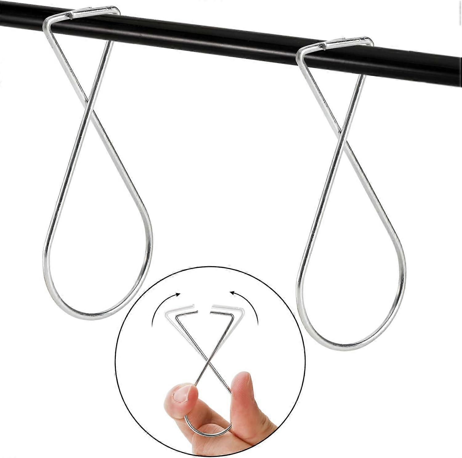 200 Pack Ceiling Hooks Clips, Drop Ceiling Hanger Hooks Hanging on ...