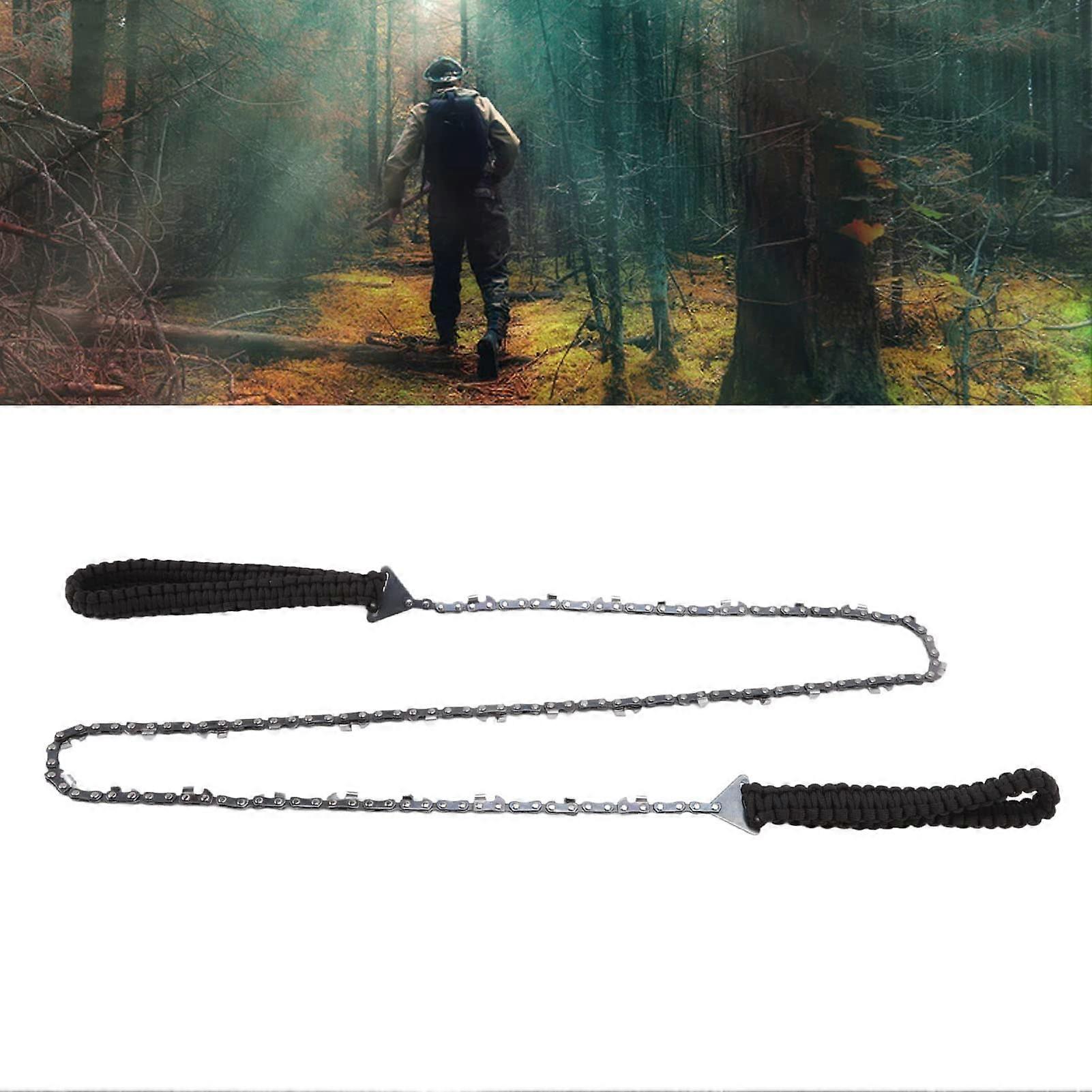 48 Inch Rope Saw, Manganese Steel Hand Chain Saw, Pocket Chainsaw, High ...