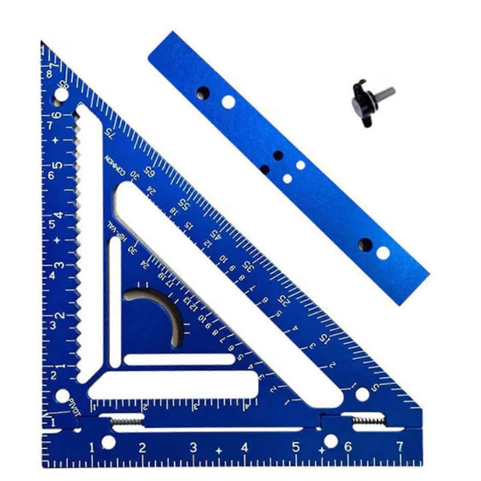 Rafter Square Tool Professional Innovative Triangular Ruler Protractor ...