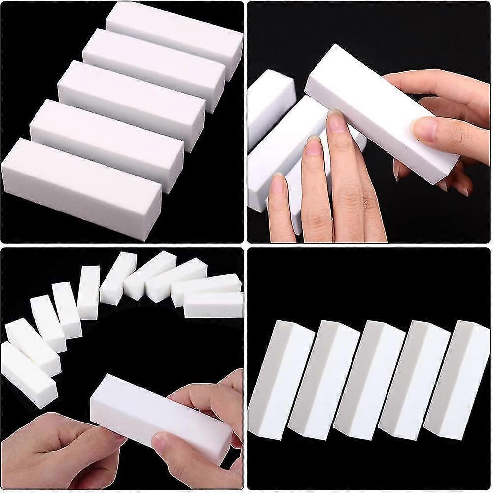 10 Blocks Nail Sanding Buffer Block Nail Art Tips Tool, Professional ...