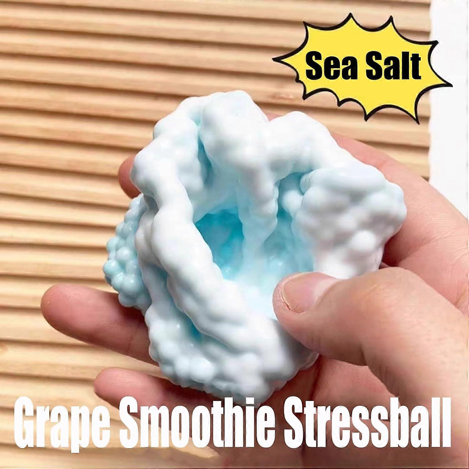 Grape Smoothie Stressball,Grape Stressball, Shapeable Vacuum Ball ...