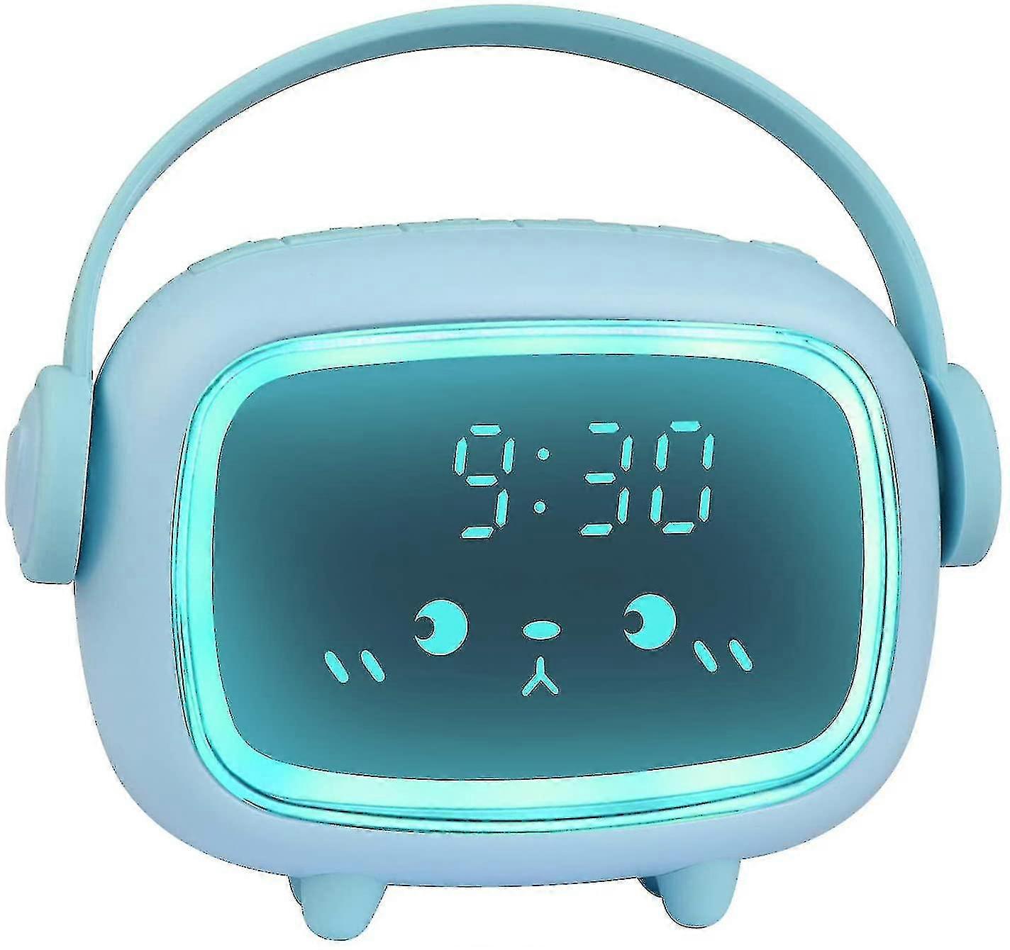 Alarm Clock Children Digital Children's Alarm Clock,blue | Fruugo UK