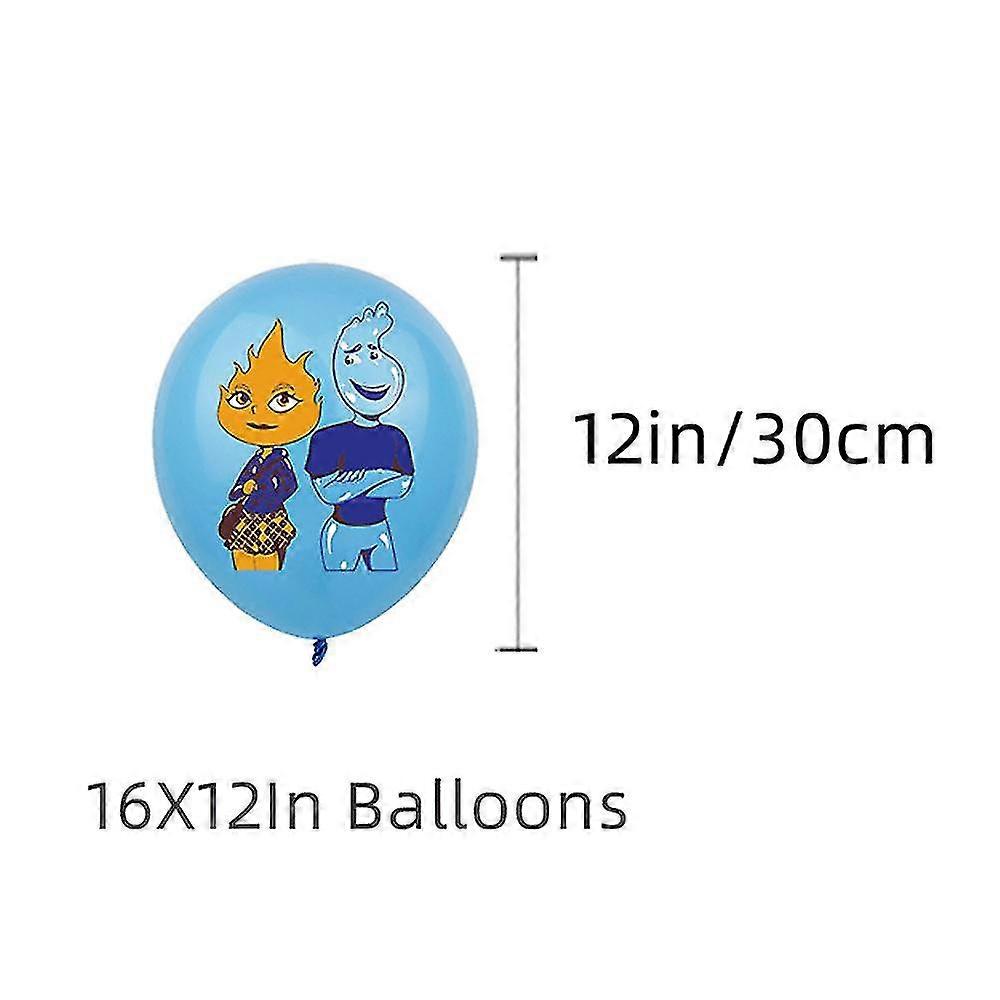 Elemental Cartoon Movie Theme Kids Children Birthday Party Supplies ...