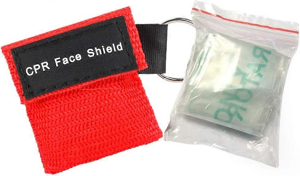 Pearl Rare First Aid Sets CPR Mask + Keychain Key Bag Red Black Red ...