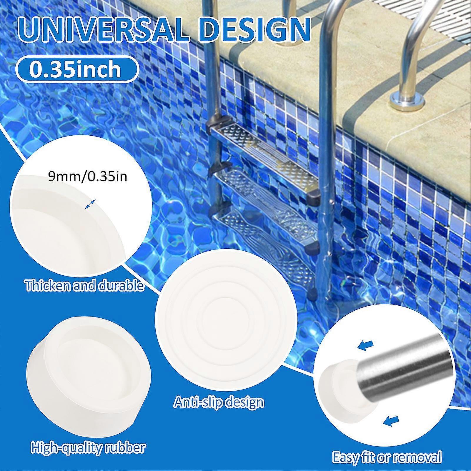 2-Pack Outside Pool Ladder Bumpers for Inground Pool ,Pool Ladder ...