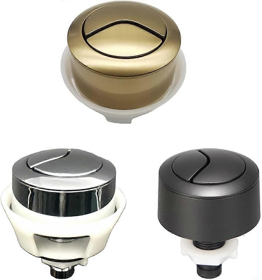 Toilet Flush Button ABS Chrome Plating Toilet Flush Button Toilet Push ...