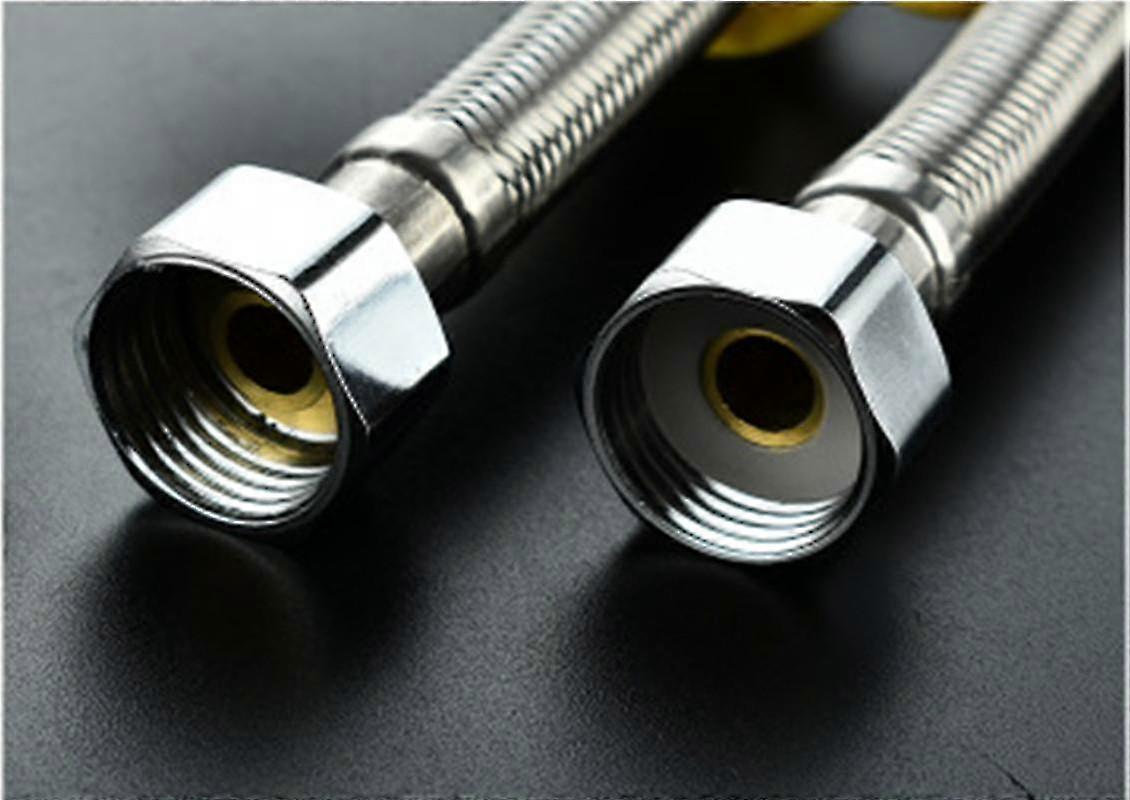 Pair of water Flexible Pipes for Bathroom/Kitchen/Toilet Taps British ...