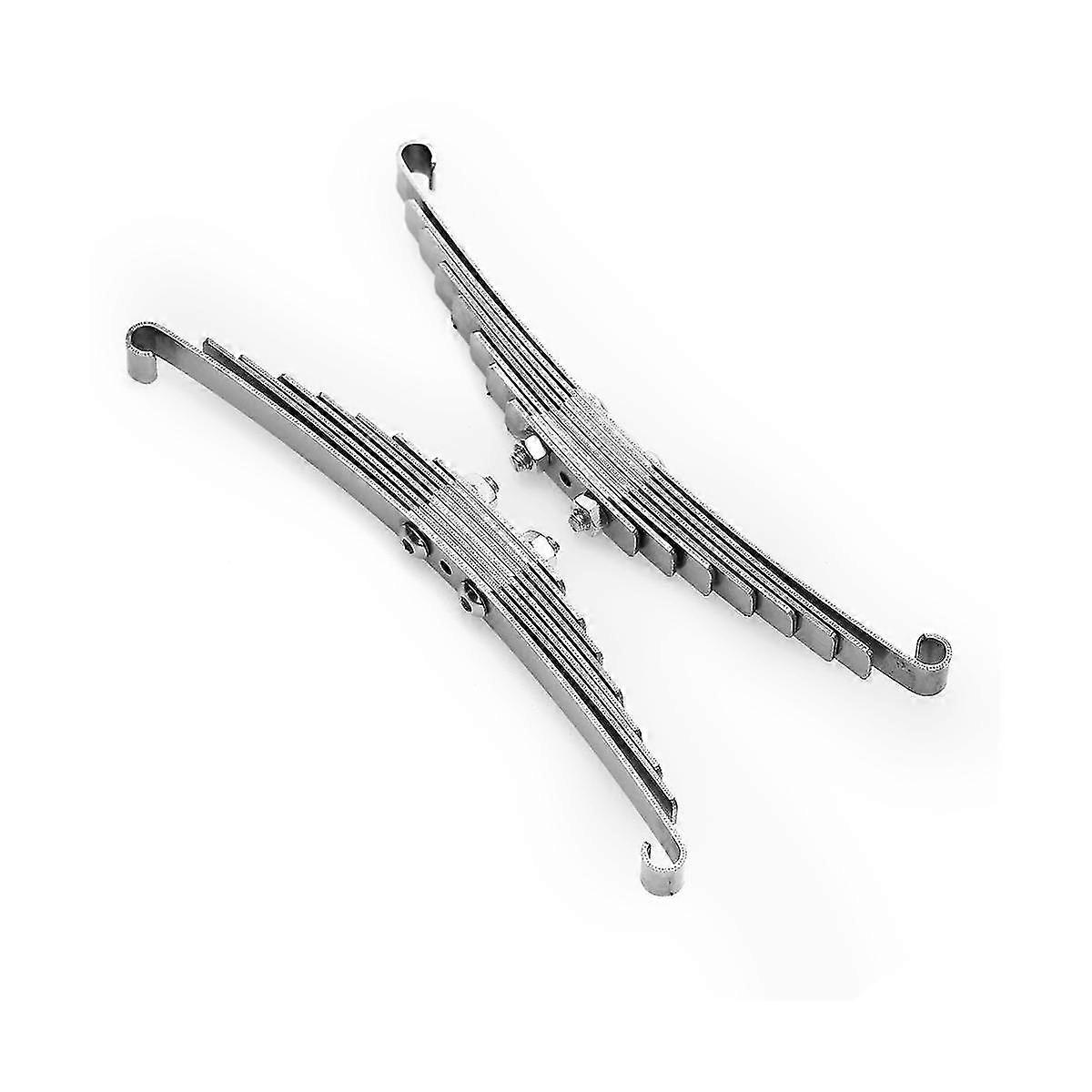 1 Pair Front Suspension Steel Leaf Spring For 1/14 Tractor Trailer ...