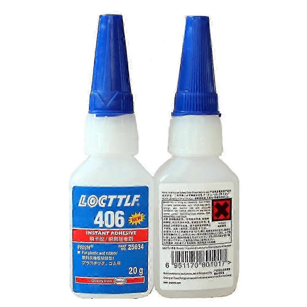 4pcs New Loctite 406 20 Gm Instant Adhesive Super Glue For Plastic ...