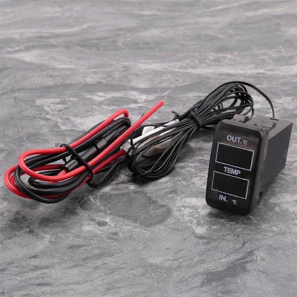 Dual Temperature Display Inside and Outside the Car Dual Temperature ...