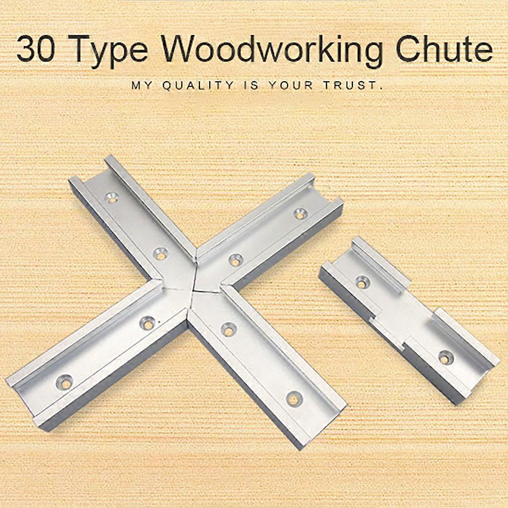 100% New Upgraded 30 Type Aluminum T-Track for Woodworking Jig with ...