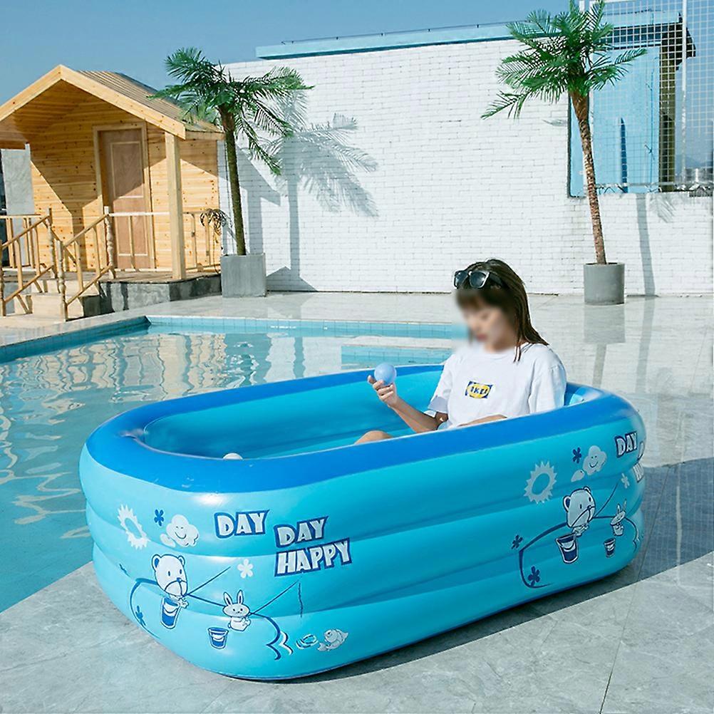 120/130cm Children Bathing Tub Baby Home Use Paddling Pool Inflatable ...