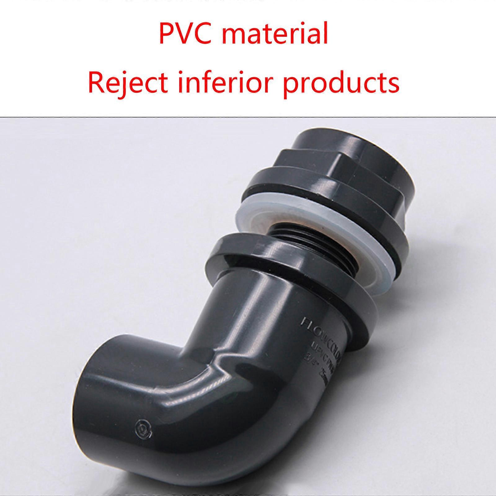 Aquariums Outlet Pipe Connector Fish Tanks Water Pipe Connector Elbow ...