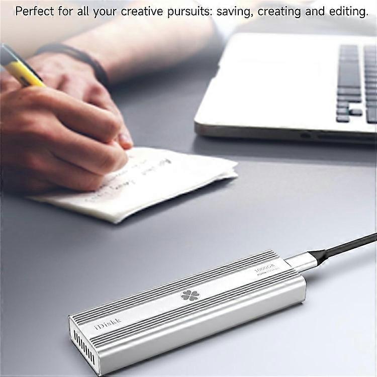 IDISKK 40Gbps M.2 Nvme SSD Enclosure USB-C External SSD Case with Built ...