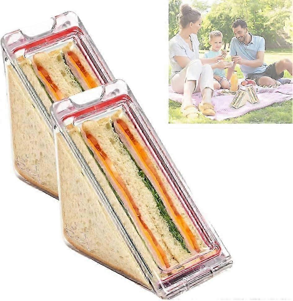 Triangle Sandwich Container, Sandwich Containers for Lunch Boxes ...