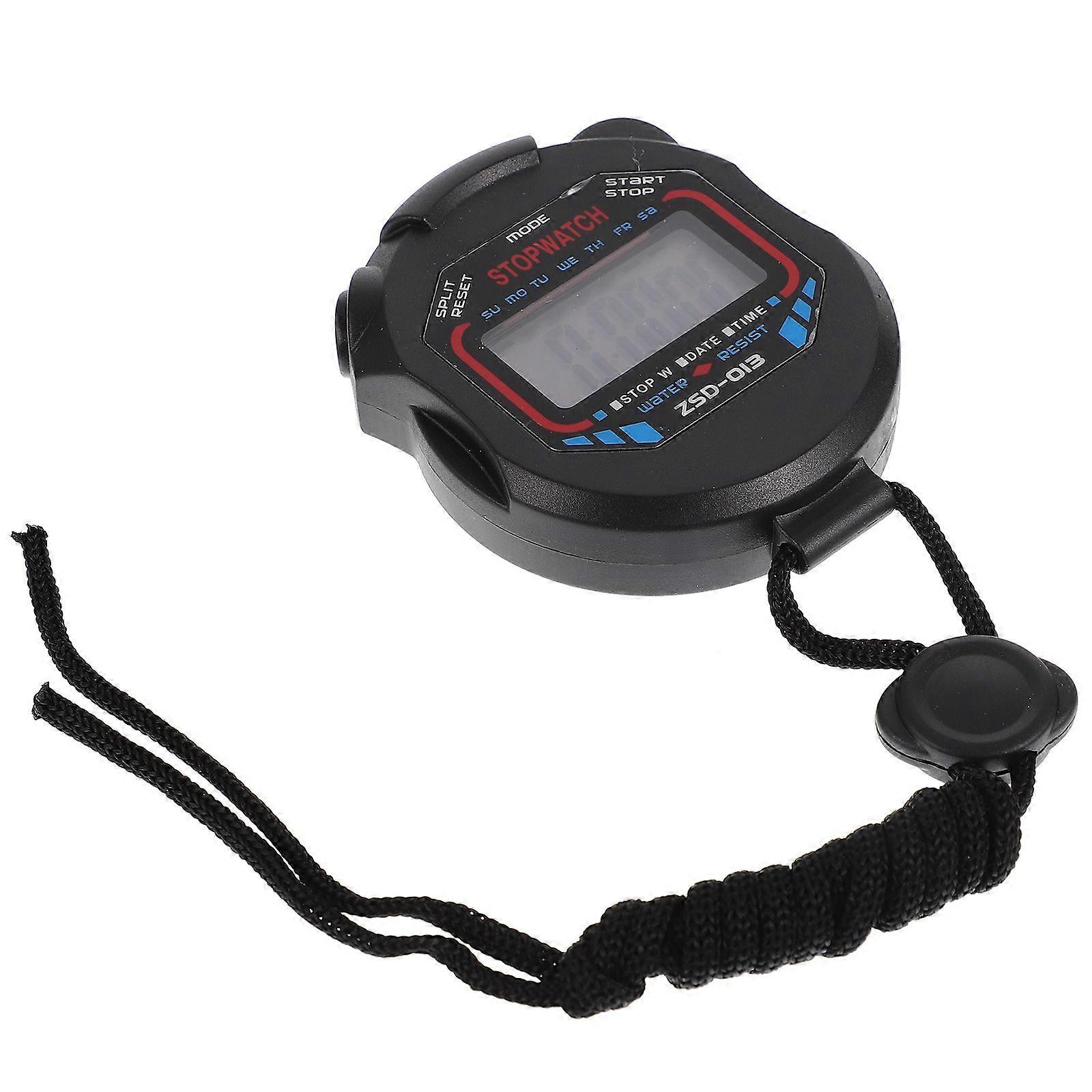 Digital Professional Handheld Stopwatch Sports Chronograph Timer with ...