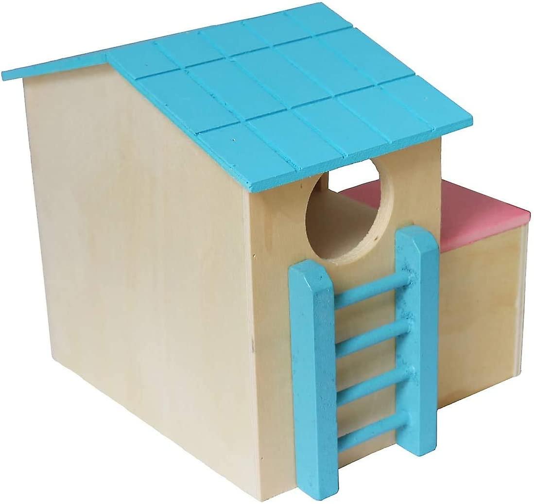 Hamster Hideout Hamster House Deluxe Two Layers with Funny Climbing ...