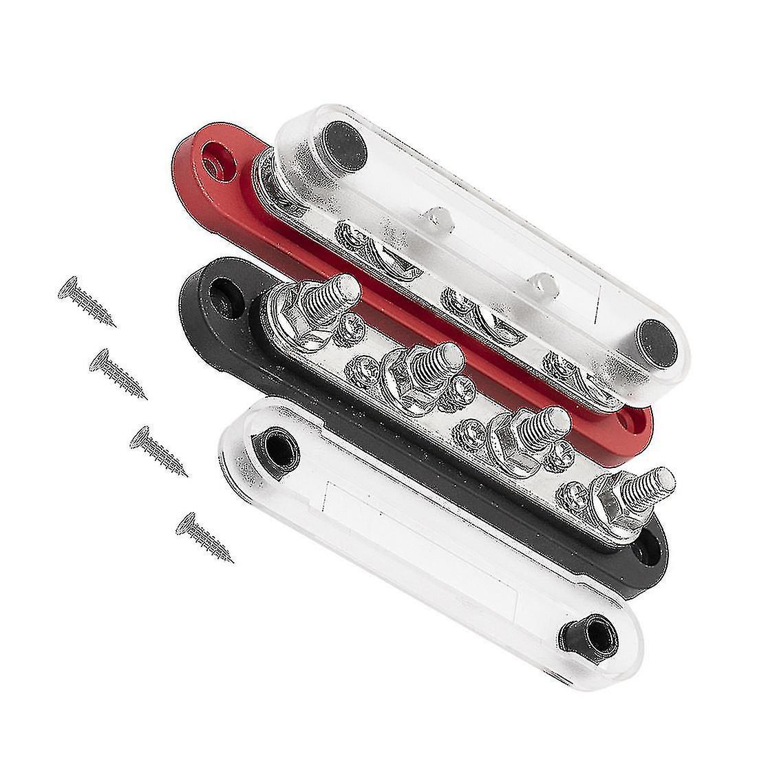 Car Terminal Block Bus Bar 48v 150a Power Distribution Block M8 ...