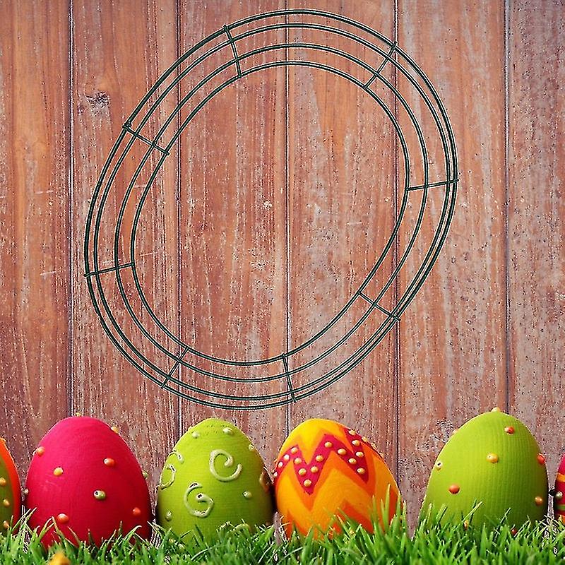 Practical High Hardness Wreath Frame Rust-proof Sturdy Metal Garland ...