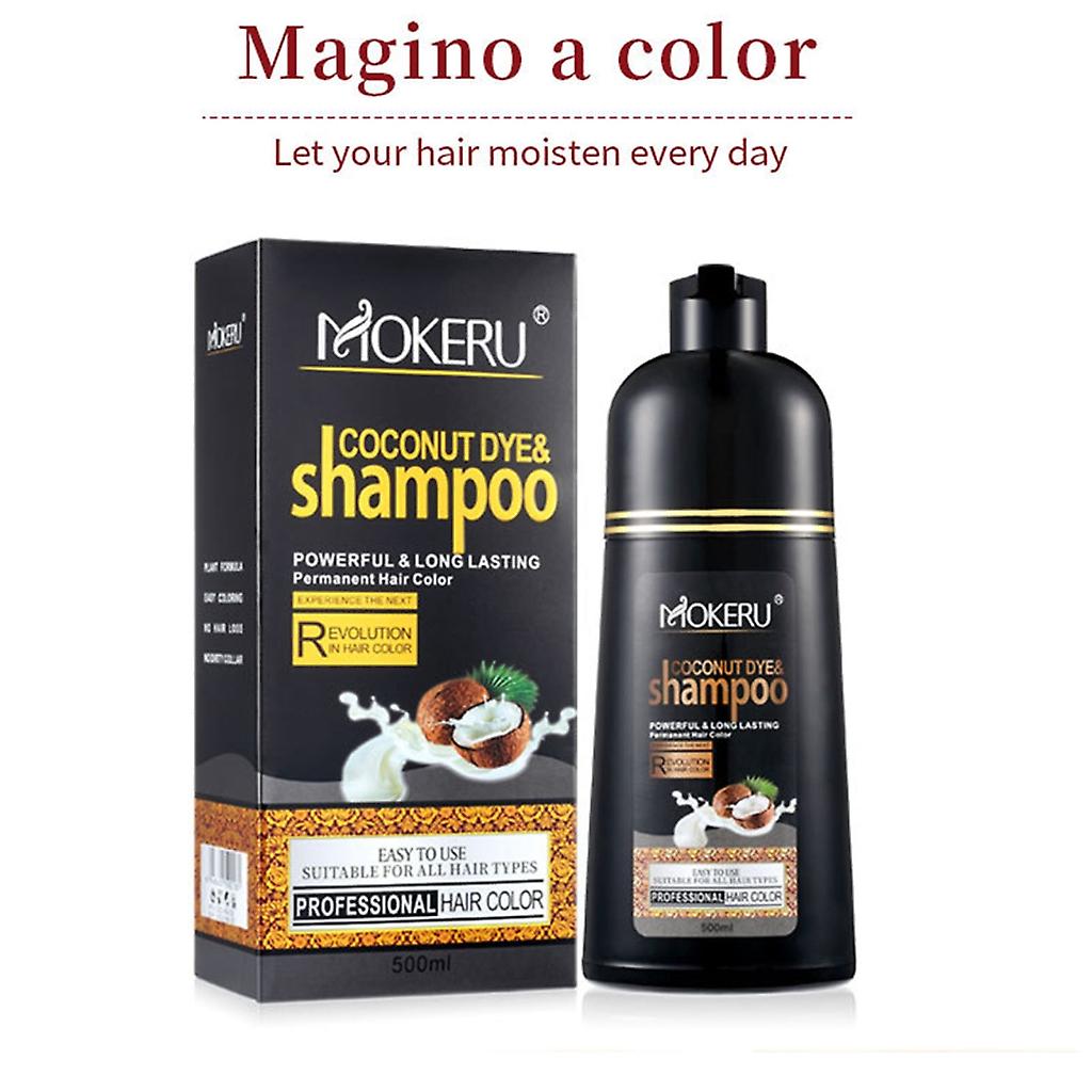 Hair Dye Shampoo Coconut Hair Color Shampoo Colors Hair in Minutes ...