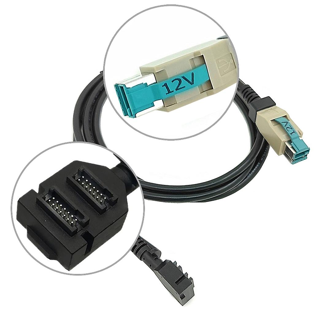 Stable and Efficient 12V USB 8P Cable for Verifone VX820 Payment Terminals | Fruugo UK