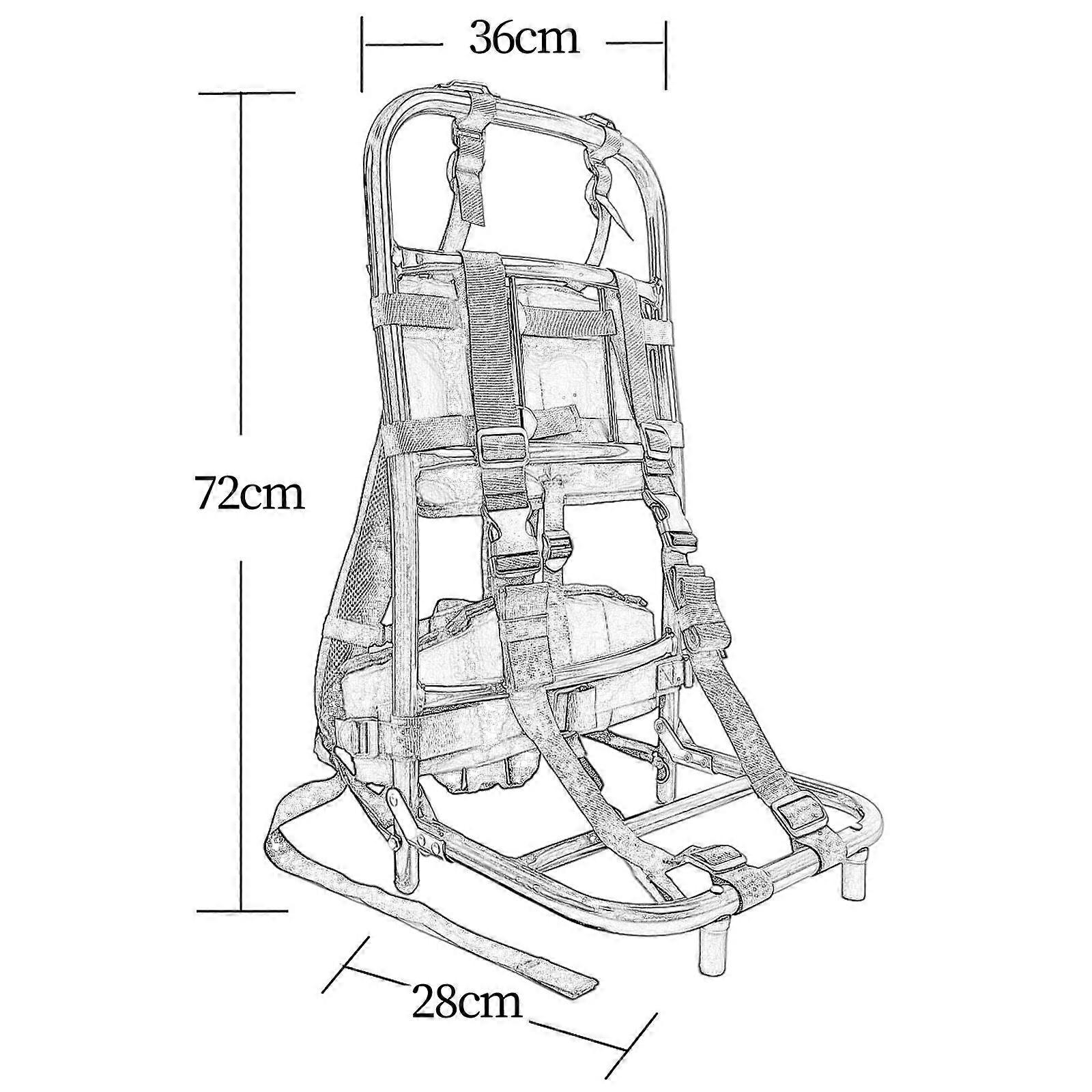 60kg Heavy Carrying Backpack Frame Rucksack for Equipment Outdoor ...