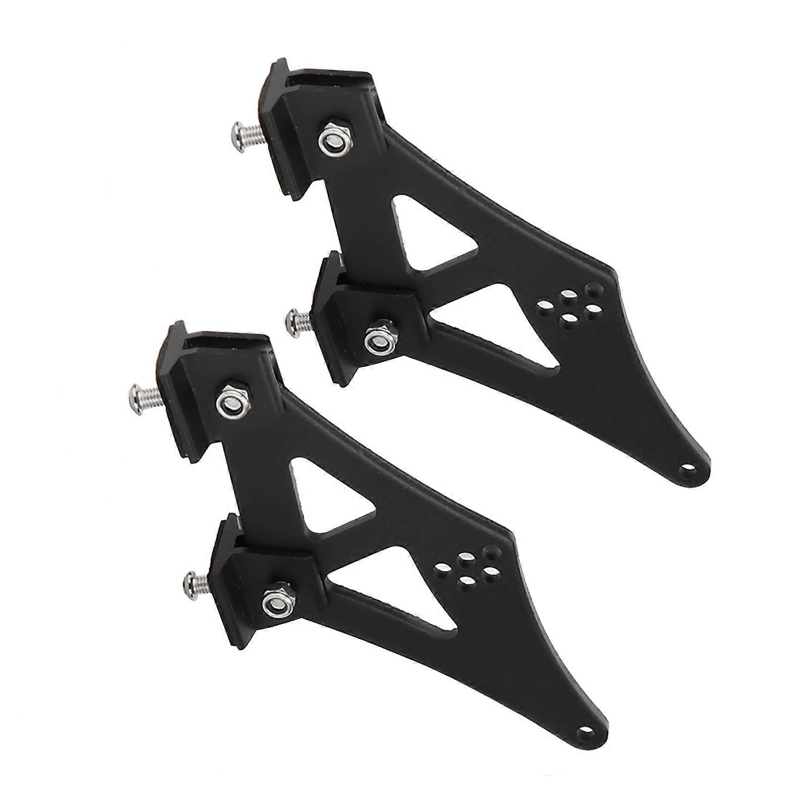 5" Universal Car CNC Aluminum Alloy Rear Wing Trunk Racing Tail Spoiler ...