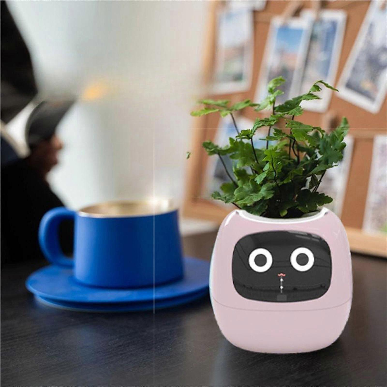 Smart Planter Robot Holiday Gift Cute Plant Robot for Indoor and ...