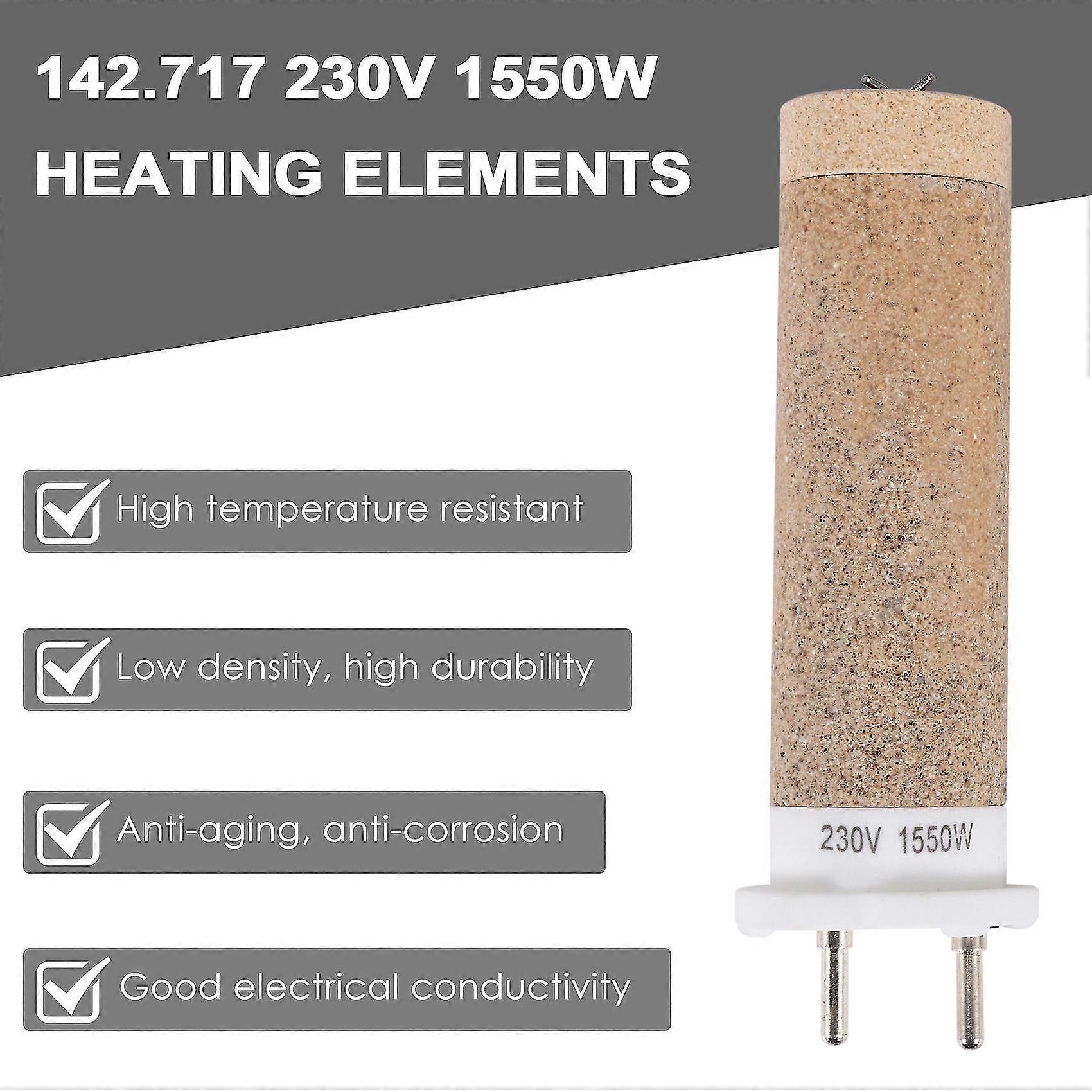 New 142.717 230V 1550W ceramic heating element for TRIAC ST/TRIAC AT ...