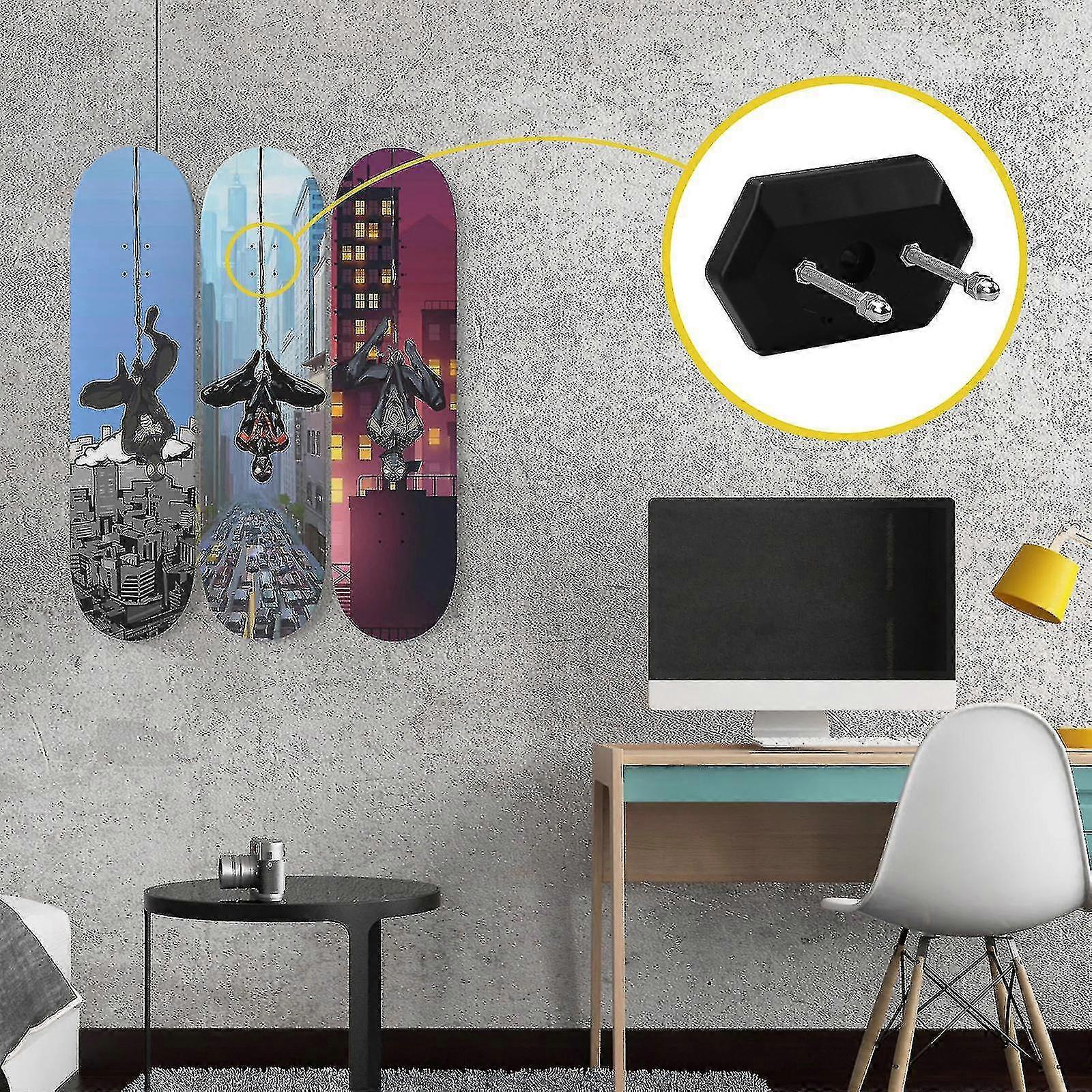 2pc Skateboard Wall Mount Skateboard hanger for Skateboard Floating ...