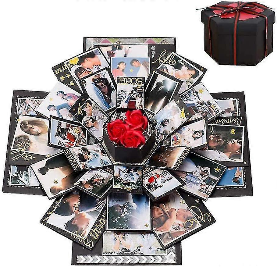 Explosion Box Gift Box, Creative Photo Album Scrapbooking Photo Album ...