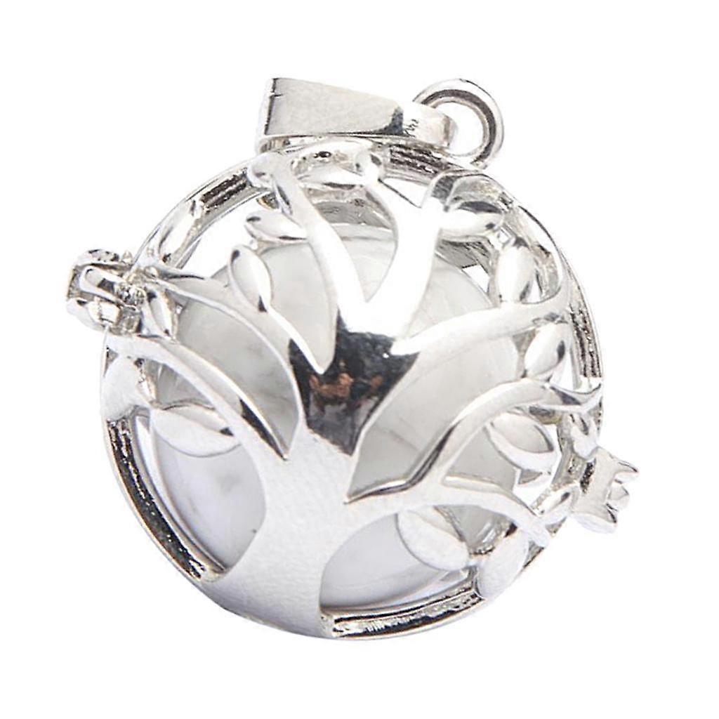 Hollow Tree of Life Copper Beads Pearl Cage Locket Pendant for DIY ...