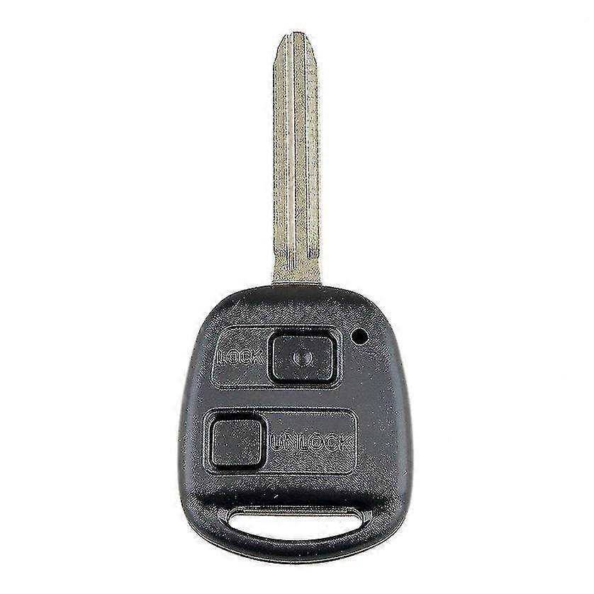 Car Smart Remote Key 2 Buttons 4c Chip Car Key Fob Fit For Corolla 2001 ...