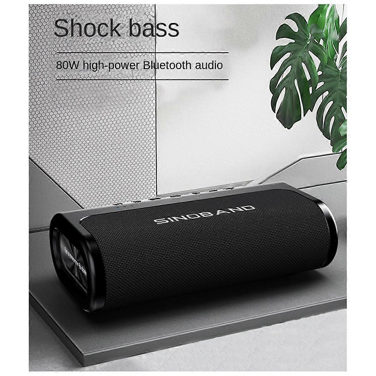 Wireless Speakers Bluetooth-Compatiable Outdoor Waterproof 80W High ...