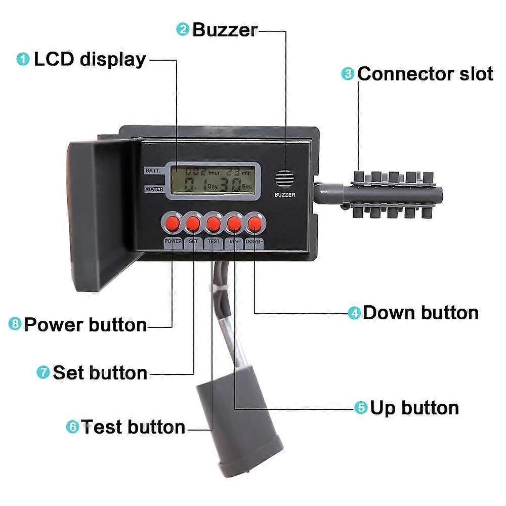 Water Timers Garden Automatic Pump Drip Irrigation Watering Kits System ...