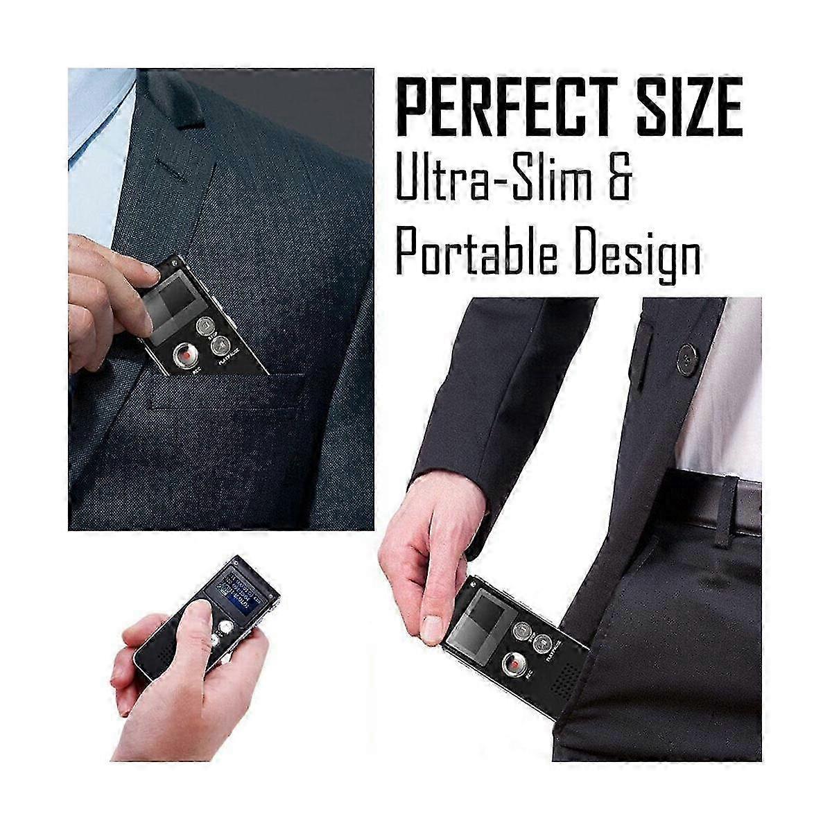 Paranormal Ghost Hunting Equipment Digital EVP Voice Activated Recorder ...