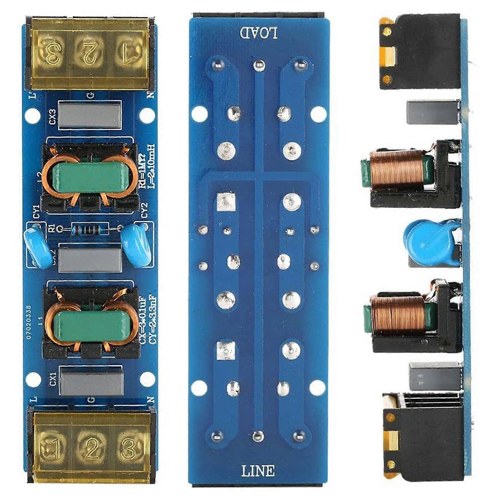 EMI POWER Filter 25A EMI Eectromagnetic EMI Sound Decoder Amplifier Low ...