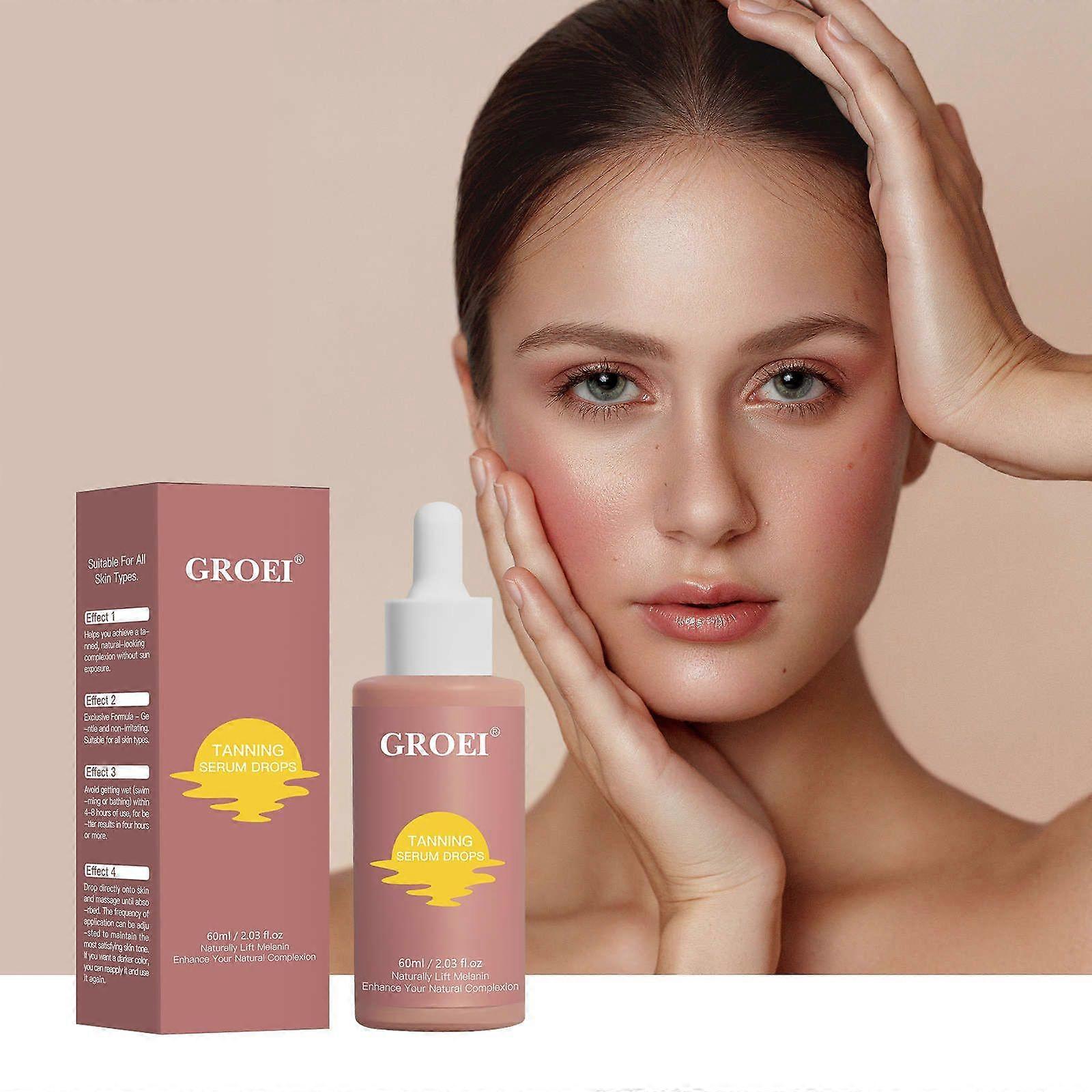 Sunless Tanning Drops,Melanin Drops,Self Tanning Drops for Dark Fake ...