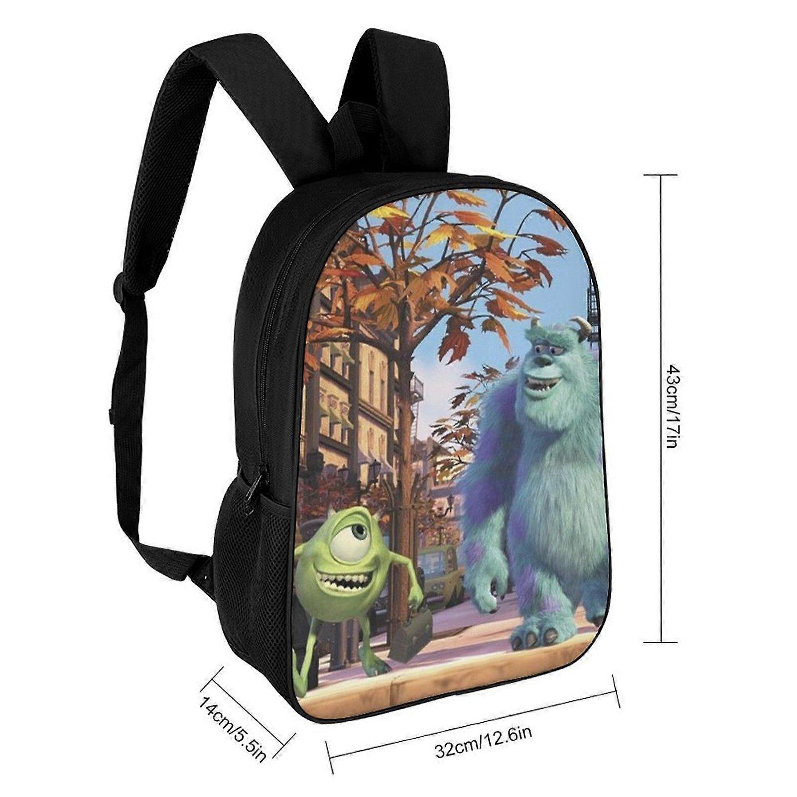 i36 Animated Monsters University Backpack Casual Daypack School Bag ...