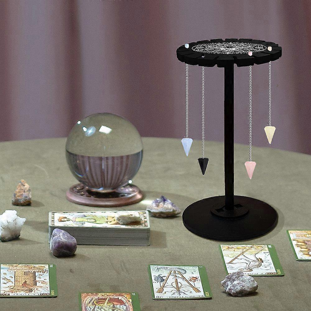 Bee Pendulum Stand Crystal Shelf Wooden Pendulum Holder Display Rack ...