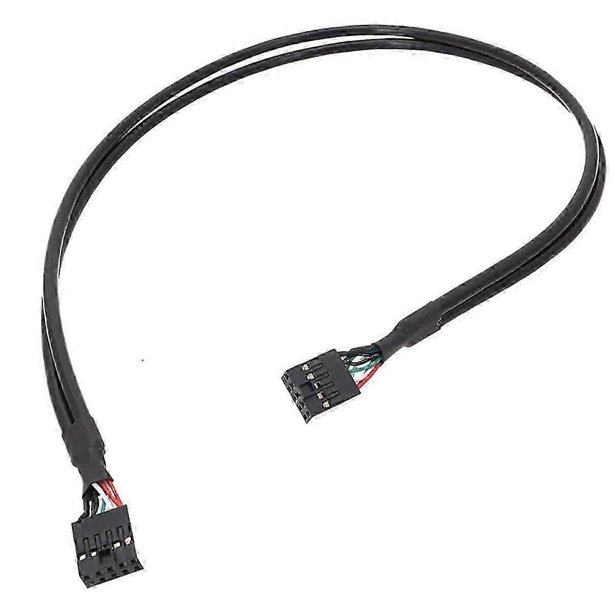 Mainboard USB 9PIN Female to Female Internal Cable USB2.0 Internal ...