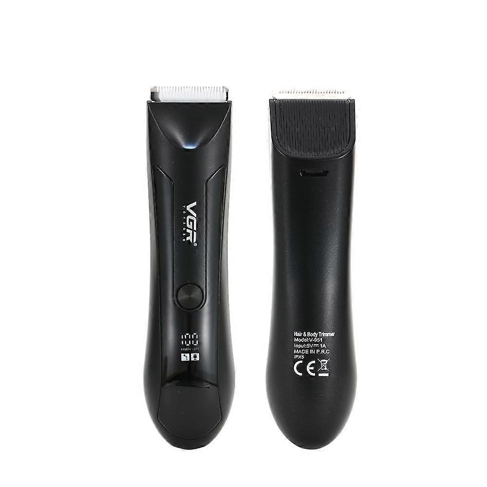 VGR V-951 IPX5 LED Digital Display Portable Light USB Hair Clipper | Fruugo UK
