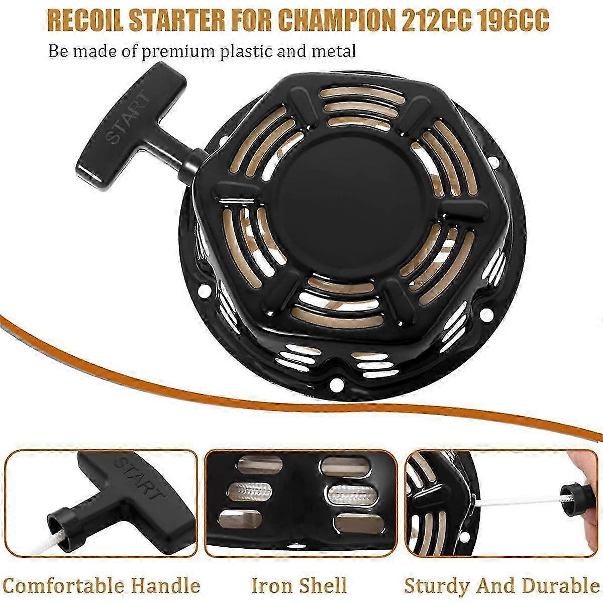 Pull-Start Assembly Generator Parts for 212cc 196cc and 224cc Models ...