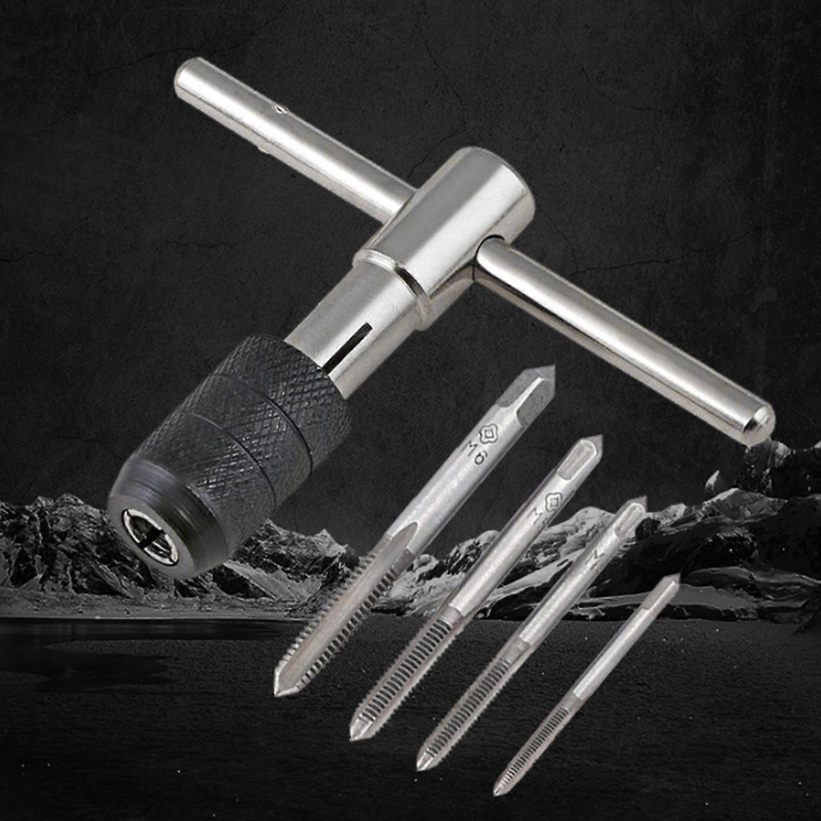 Adjustable T Type Machine Hand Screw Thread Taps Reamer Tap Screw Hole ...