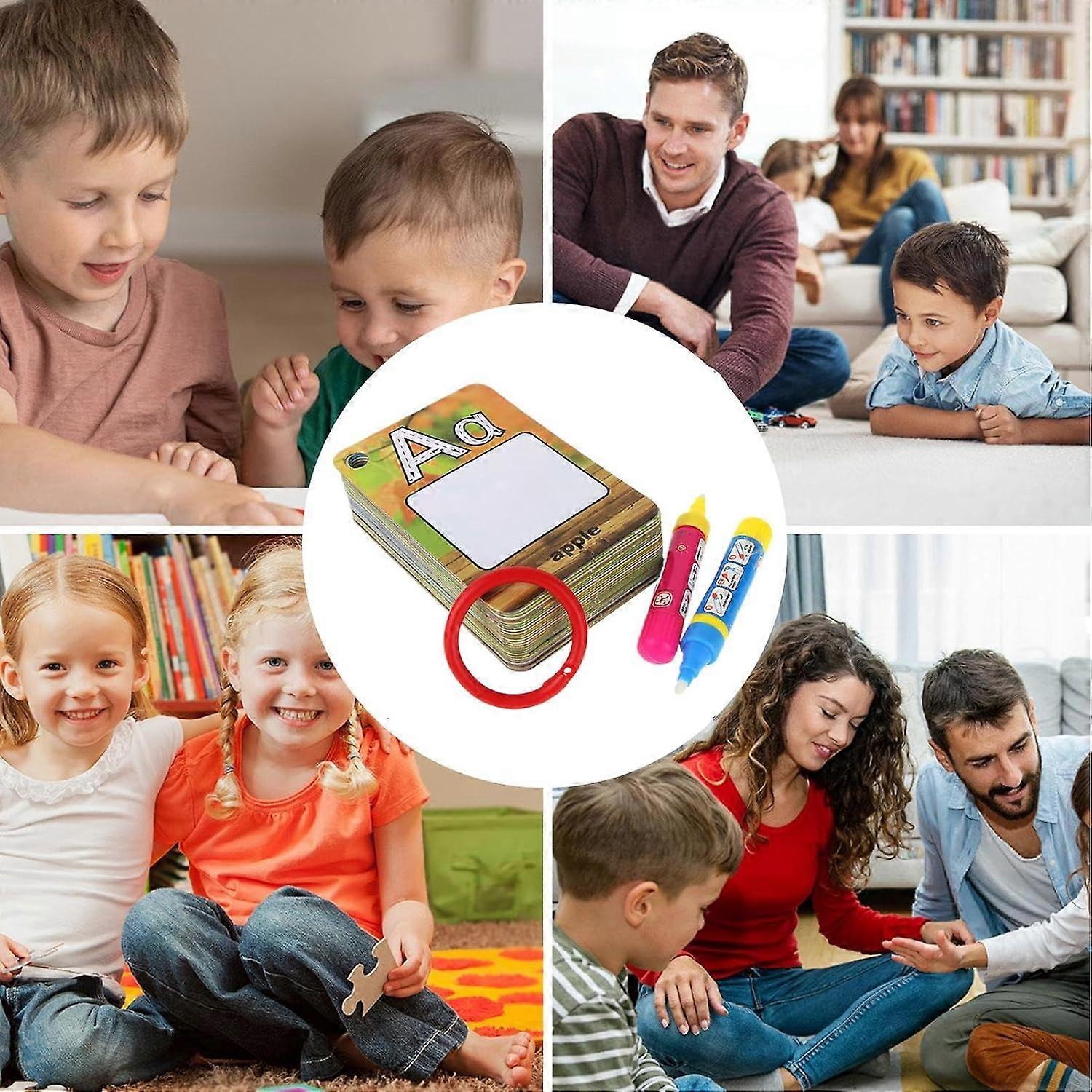 Number Colouring Cards for Kids, Educational Alphabet and Number ...