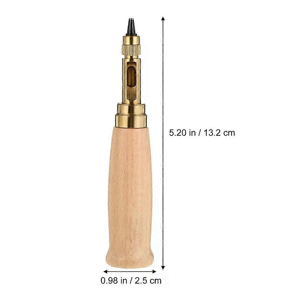 Screw Hole Punch Tool, Round Belt Automatic Puncher for Leather, Fabric ...